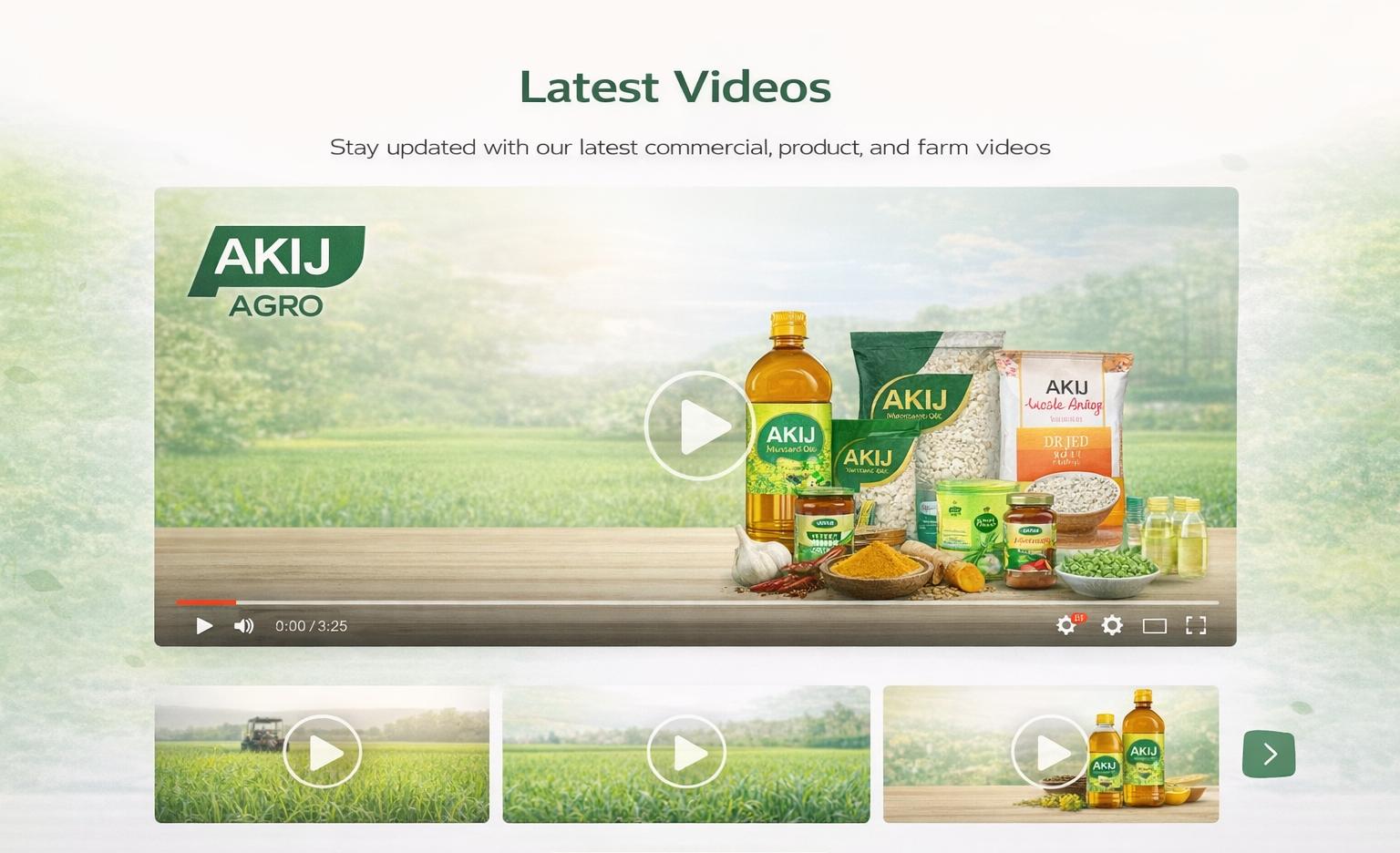 Akij Agro - Pure Ingredients for Everyday Life